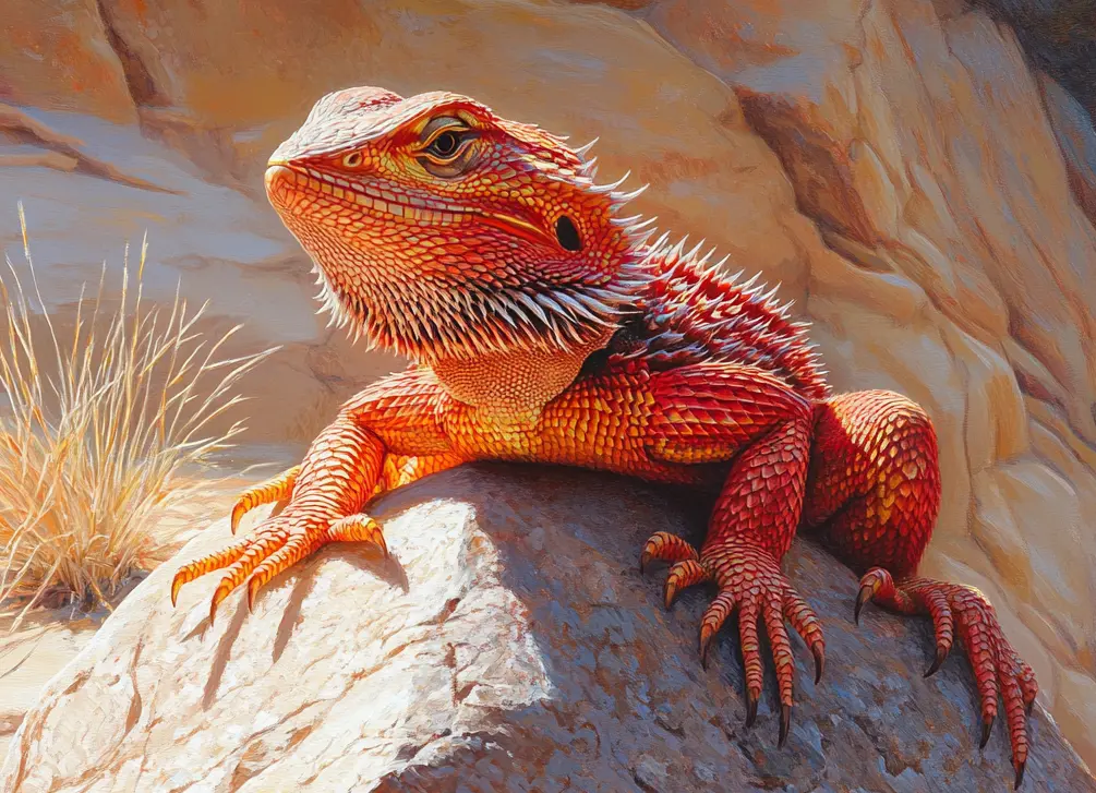 Red Bearded Dragon: Care Guide for This Stunning Morph - Go BEARDED DRAGON
