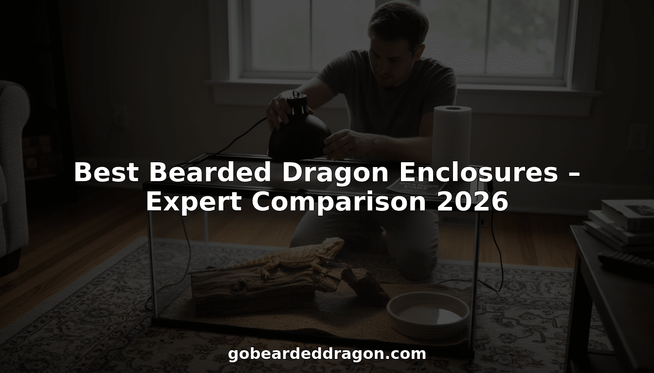 Best Bearded Dragon Enclosures – Expert Comparison 2026